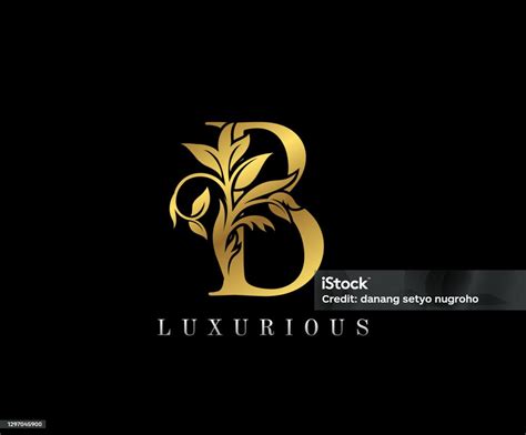고급 골든 B 레터 플로럴 로고 고급 호텔에 대한 스톡 벡터 아트 및 기타 이미지 고급 호텔 골동품 공주 Istock