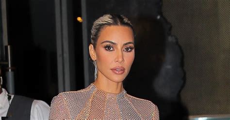 Kim Kardashian Flaunts Butt In Skintight Skims Catsuit Photo