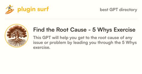 Find The Root Cause 5 Whys Exercise Gpt Information Latest Updates Find The Root Cause 5 Whys Exercise Gpt Information Latest Updates