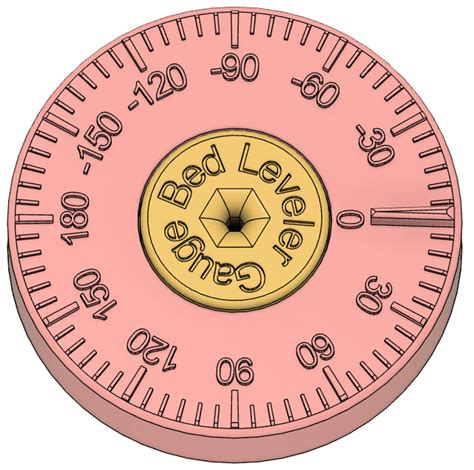 Bed Leveler Gauge To Dial In How Much To Turn Nylock Bed Leveling