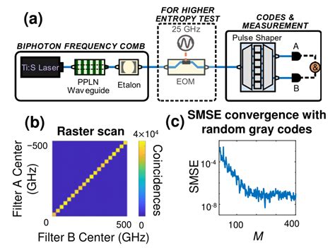 A Experimental Setup B Raster Scan Of Lower Entropy State C Download Scientific Diagram