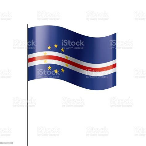 케이프 베르데 플래그 흰색 배경 벡터 일러스트 레이 션 0명에 대한 스톡 벡터 아트 및 기타 이미지 0명 3차원 형태