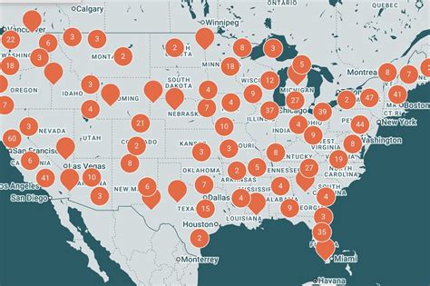 Map And List Of Cities Hosting Nationwide Anti Trump Protests On Labor