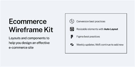 Ecommerce Wireframe Kit Figma Community
