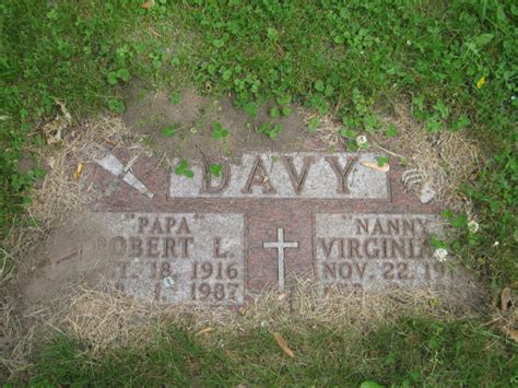 Robert L Davy 1916 1987 Find A Grave Memorial