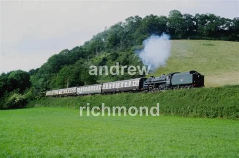 Br Standard Class 4 4 6 0 Locomotive 75069 4 X Original 35mm Railway