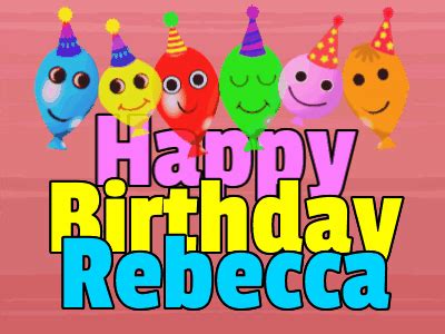 Happy Birthday Rebecca  108