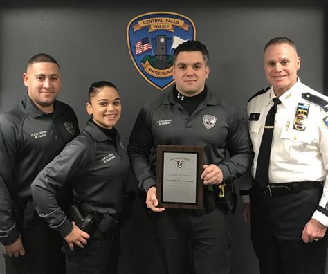 I Am Proud To Announce That My Agency Was Recently Recognized By The Rhode Island Police Chiefs