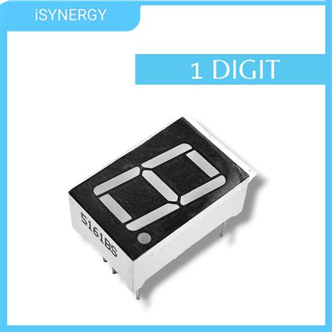 Seven Segment Display 7 Segment 0 5 Inch Common Anode Common Cathode