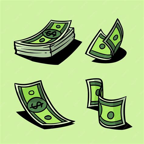 손으로 그린 만화 돈 ⁇ 화 무료 벡터