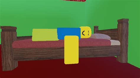 Sleeping Noob Más Allá Del Jardín Roblox Habitacion