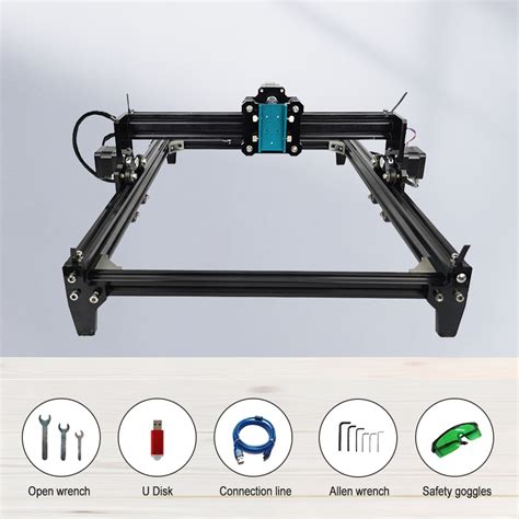 Mini CNC Laser Engraving Machine 40w 80w Laser Module 30 40cm CNC Laser Cutter Wood Router LaserSE