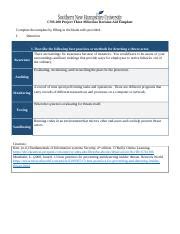 CYB 200 Project Three Milestone Russell Robinson Docx CYB 200 Project Three Milestone Decision