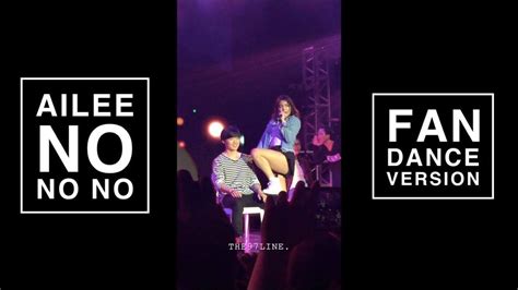[fancam] 170324 Ailee 에일리 No No No Fan Dance Version Asiapopfest Melbourne Youtube