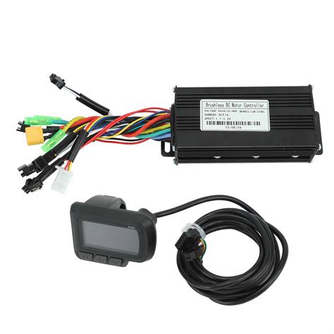 Electric Bike Controller Kit With Lcd Display 24v 36v 48v 500w To 750w