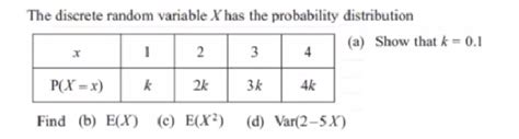 A Level Statistics Example 2 Statistics And Mathematics Help For Middle School High School