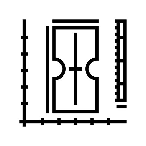 Finite Element Analysis Mechanical Engineer Line Icon Vector Illustration Vector Art At