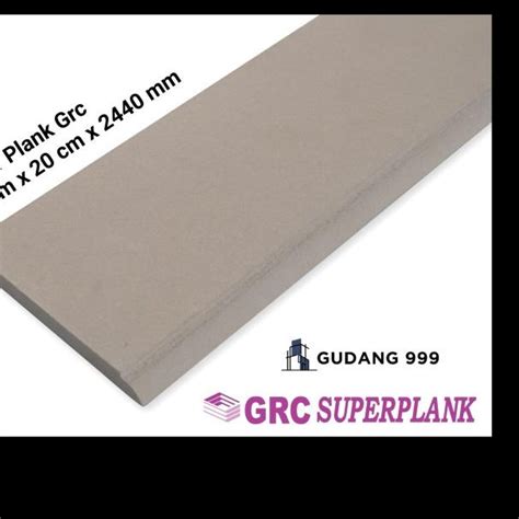 Jual Super Plank Grc Lisplank Polos 20 Cm Lis Plang Grc Superplank Shopee Indonesia