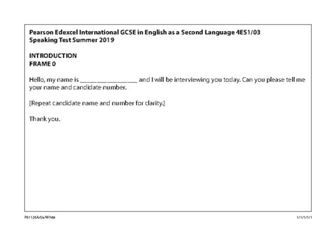 4es1 E Test Cards 1906 Igcse Cs P61126a 0a White 1 1 1 1 Pearson Edexcel International Gcse
