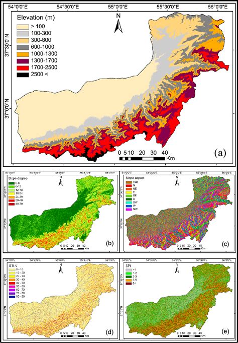Figure 4 From Landslide Susceptibility Mapping Using Gis Based Data
