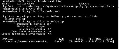 Enable Desktop On Oracle Solaris 114