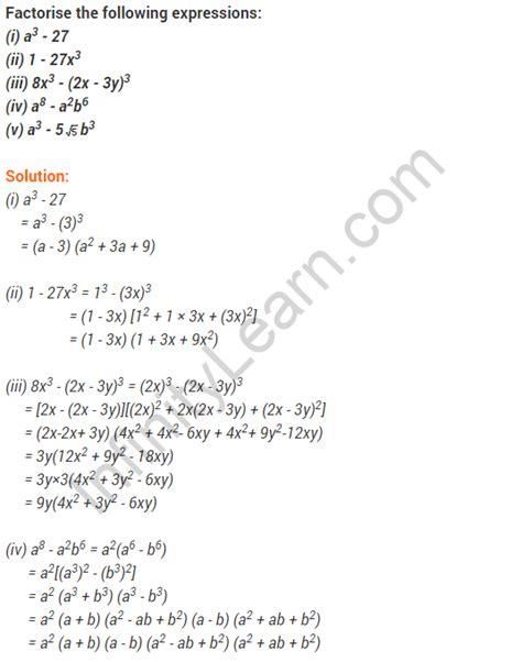 Polynomials Class 9 Extra Questions Notes Maths Chapter 2