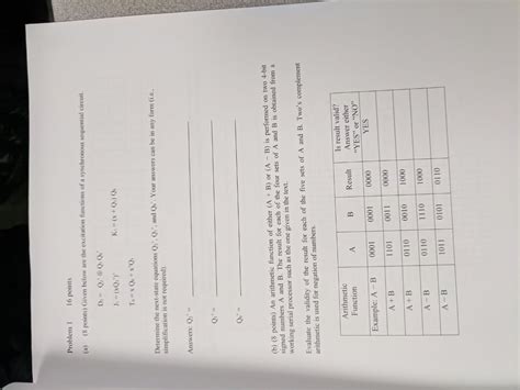 Solved Problem1 16 Points A 8 Points Given Below Are The Chegg Com