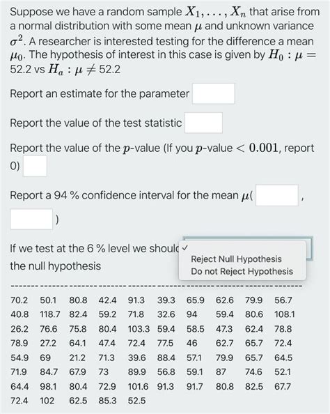 Solved Suppose We Have A Random Sample X1 Xn That