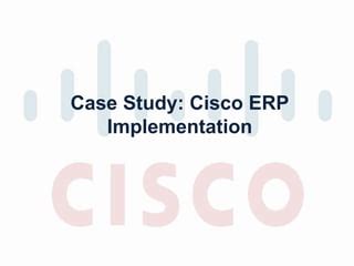 Cisco ERP Implementation PDF