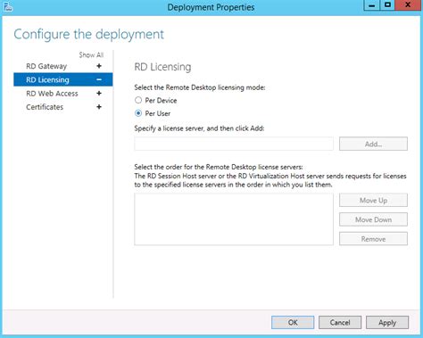 Installing Windows 2012 Rds Roles License Server Connection Broker