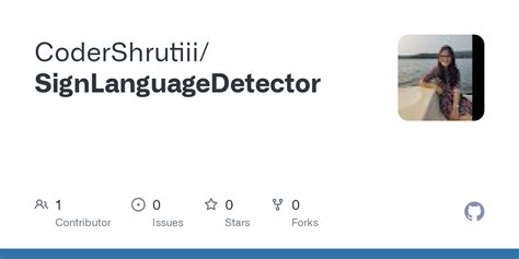 Github Codershrutiii Signlanguagedetector