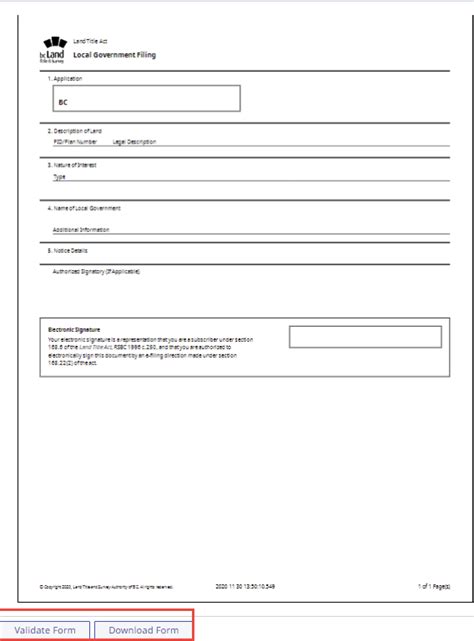 Local Government Filing Form System Help