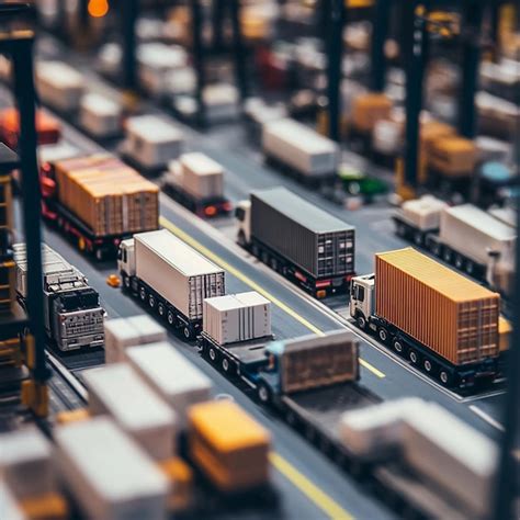 A Scene Showing The Coordination Of Distribution During A Supply Chain Disruption Premium Ai