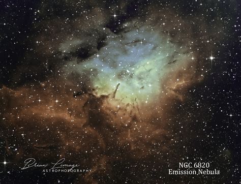 Ngc 6820 Emission Nebula Imaging Deep Sky Stargazers Lounge