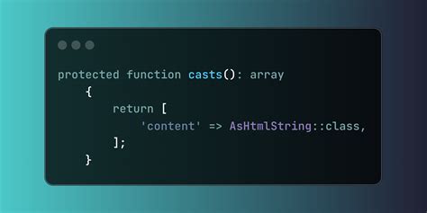 Laravels Ashtmlstring Cast For Elegant Html Attribute Management