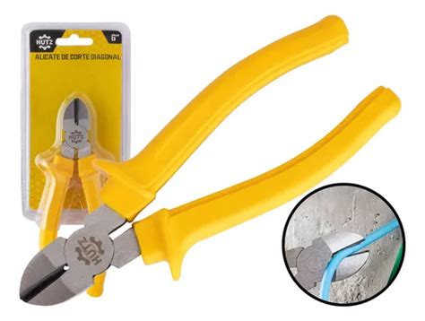Alicate Corte Diagonal Isolado 6 Polegadas Aço Carbono Hutz Mercadolivre