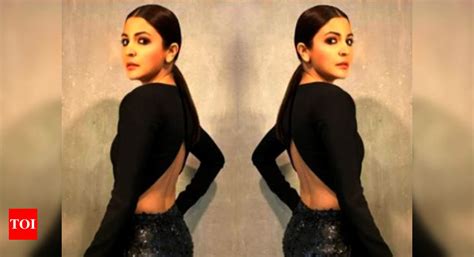 Anushka Sharma Goes Backless And Hot Times Of India