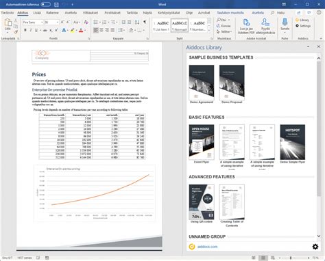 Centralized Dynamic Template Library For Office Document Production Aiddocs