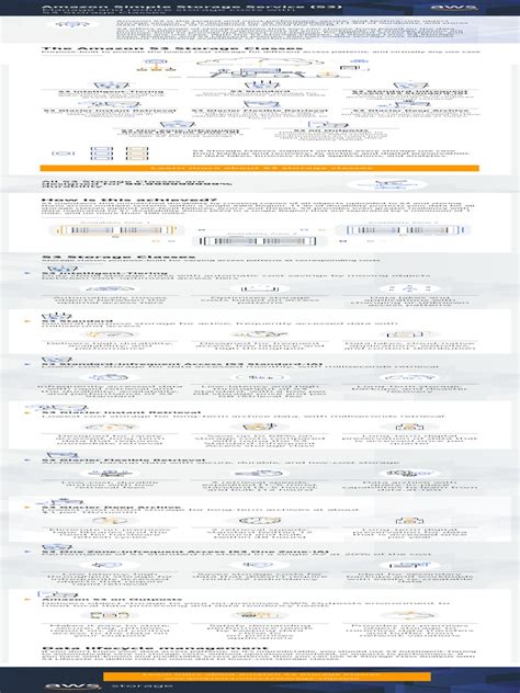 Amazon S3 Storage Classes Pdf Computer Data Storage Backup