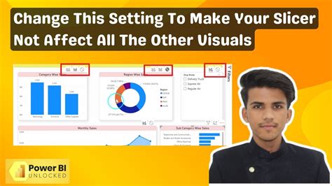 How To Make A Slicer Not Affect All The Visuals In Power Bi 2024 Youtube