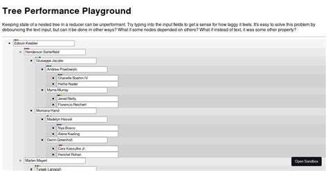 React Tree Reducer Example Codesandbox React Tree Reducer Example Codesandbox