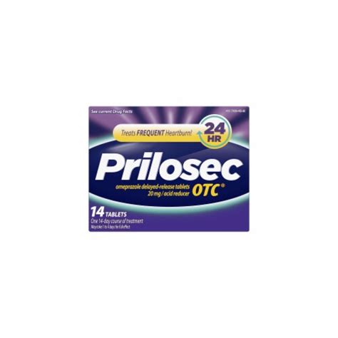 Prilosec Otc Acid Reducer Delayed Release Tablets 14 Count Pack Of 10 10 Pack Kroger