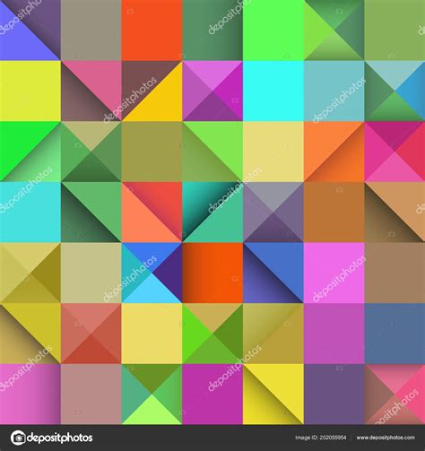Rectangle Seamless Pattern Vector Abstract Background Stock Vector Image By Lakalla