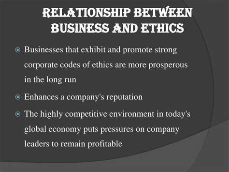 Introduction Of Business Ethics