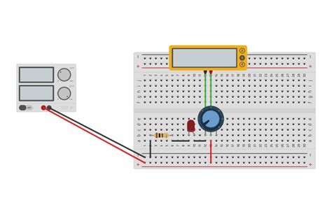Circuit Design Experimento 2 Tinkercad