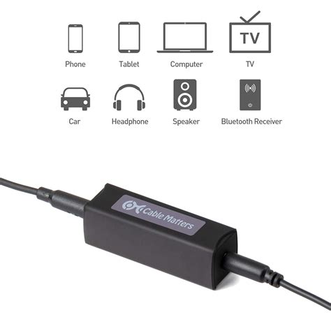 Cable Matters Car Audio Ground Loop Noise Isolator Black India Ubuy