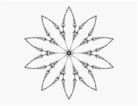 Interlocking Flower Vector Image Colouring Pages Of Geometric