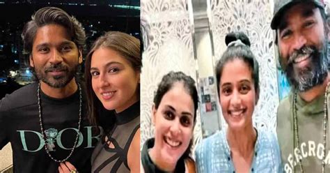 இது கொஞ்சம் ஓவர்தான் 2 நடிகைகளுடன் ஜாலியாக நடிகர் தனுஷ் செய்யும் காரியத்தை பாருங்க