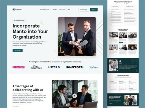 Business Website Design Webflow Behance