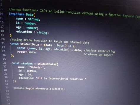 Mehwish Hasny On Linkedin Areminderformotivation Coding Arrowfunctions Functions